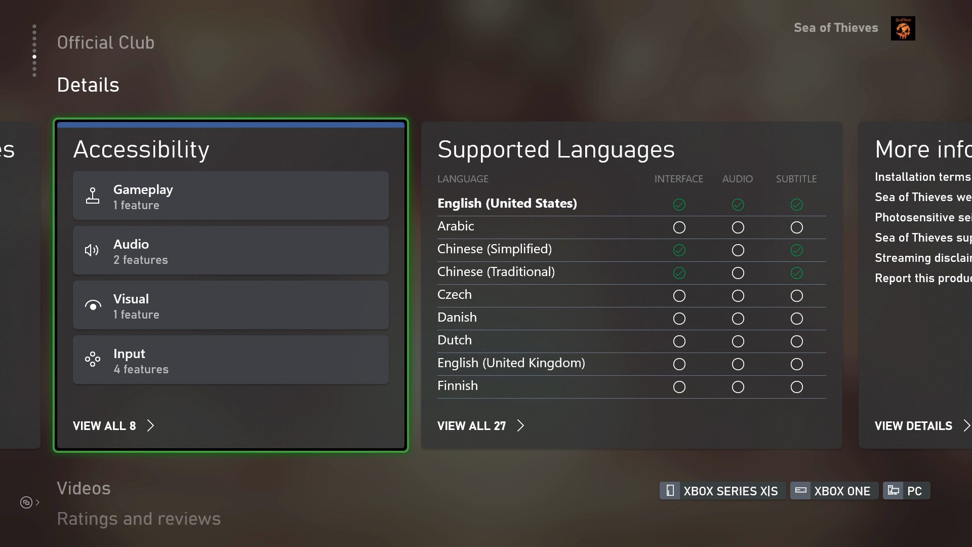 Microsoft Introduces Accessibility Tags for Xbox Games