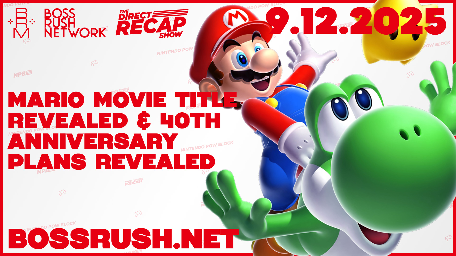 Mario's 40th Anniversary Highlights from Nintendo Direct Recap